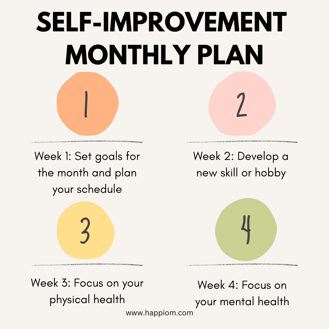 A Month of Self-Improvement to Empower Yourself