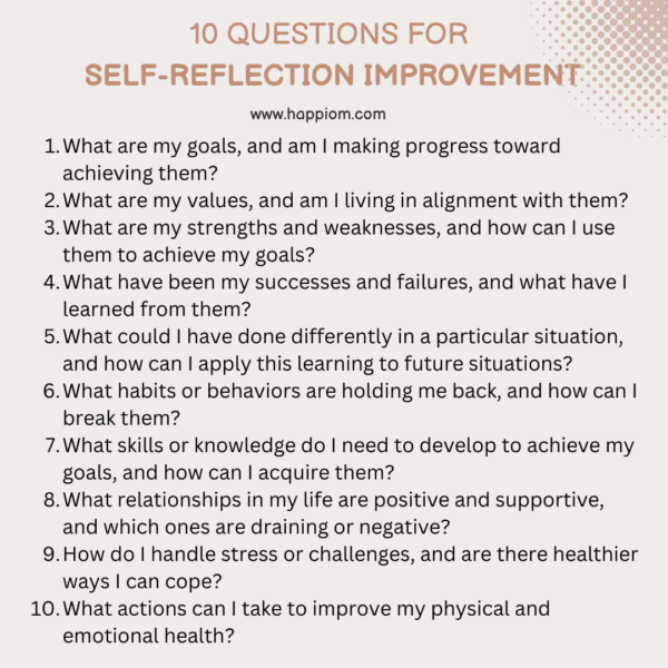 Looking Inward: How Self-Reflection Drives Self-Improvement?