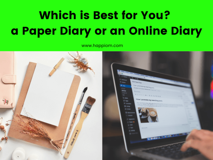 5 Advantages of Writing a Diary Online
