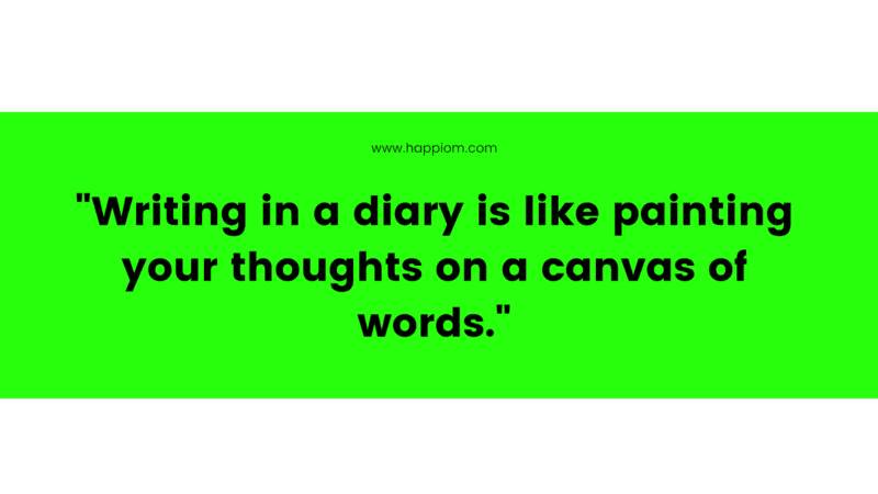 101 Short Quotes about Diary Writing