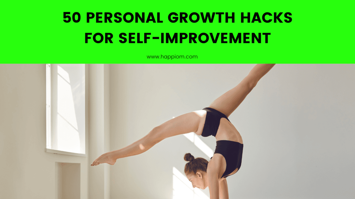 50 Personal Growth Activities for Self-Improvement