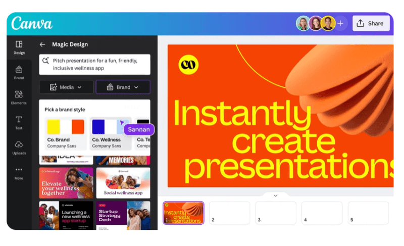 Canva Magic Studio, An AI-Powered Graphic Design Tools