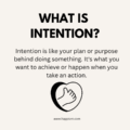 What is Intention? Why Good Intention Matters in Life?