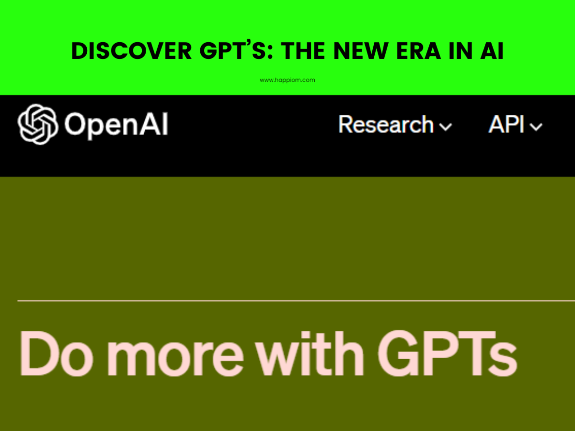 Discovery GPT’s: Create Your Own GPT’s Like Built-in ChatGPT GPT’s