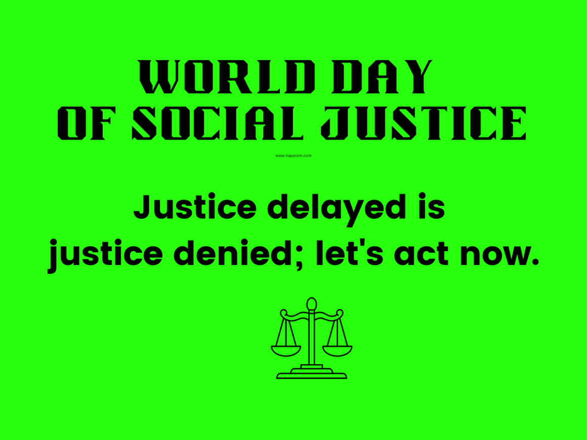 101 Quotes about World Day of Social Justice to Create Awareness